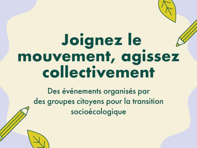 Joignez le mouvement, agissez collectivement : zoom sur cinq groupes ...
